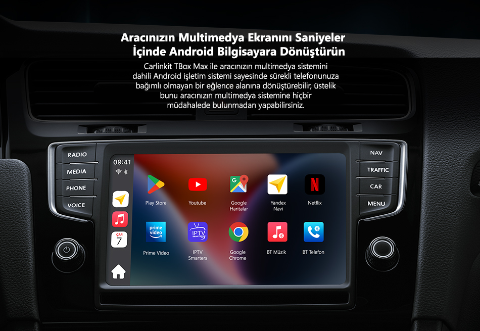 Carlinkit Android 13.0 Box Max, 8GB(RAM)+128GB(ROM), Fiyatı