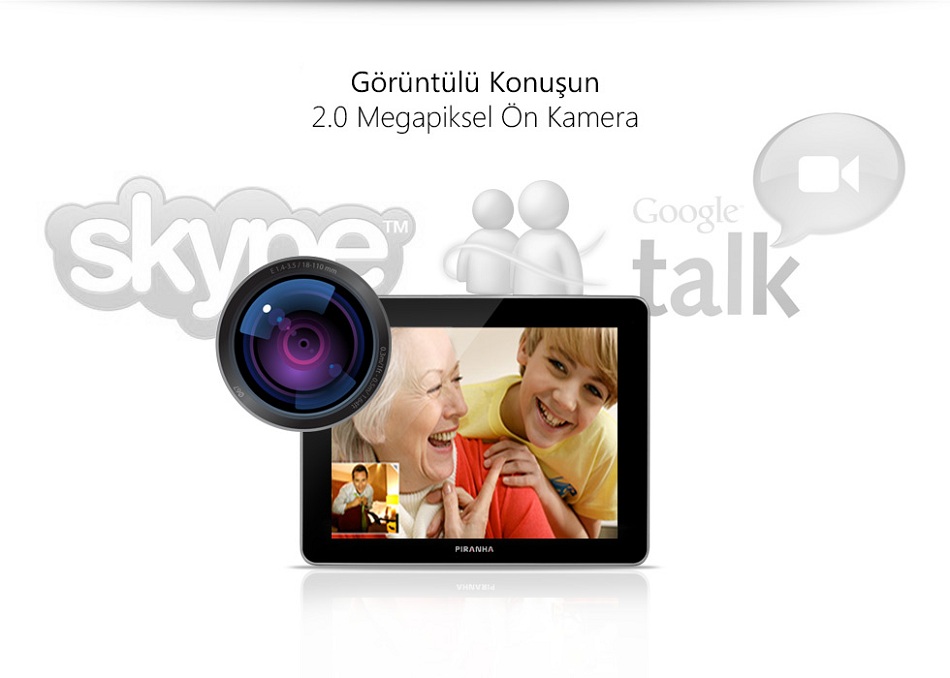 Piranha Aristo Tab 16GB 9.7" Beyaz 3G Tablet Fiyatı