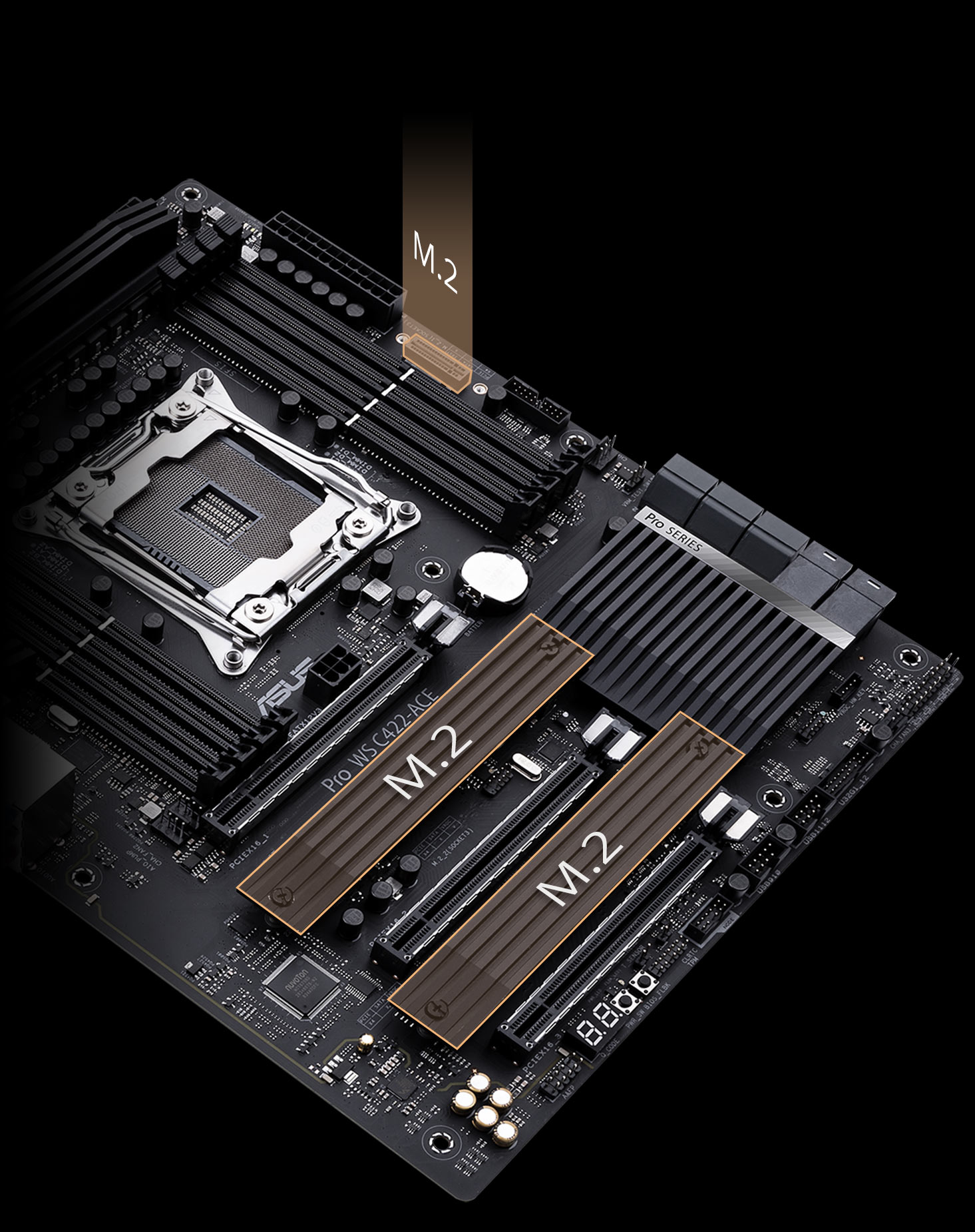 Asus Pro WS C422-Ace Intel C422 (OC) DDR4 2933 MHz Lga2066 Fiyatı