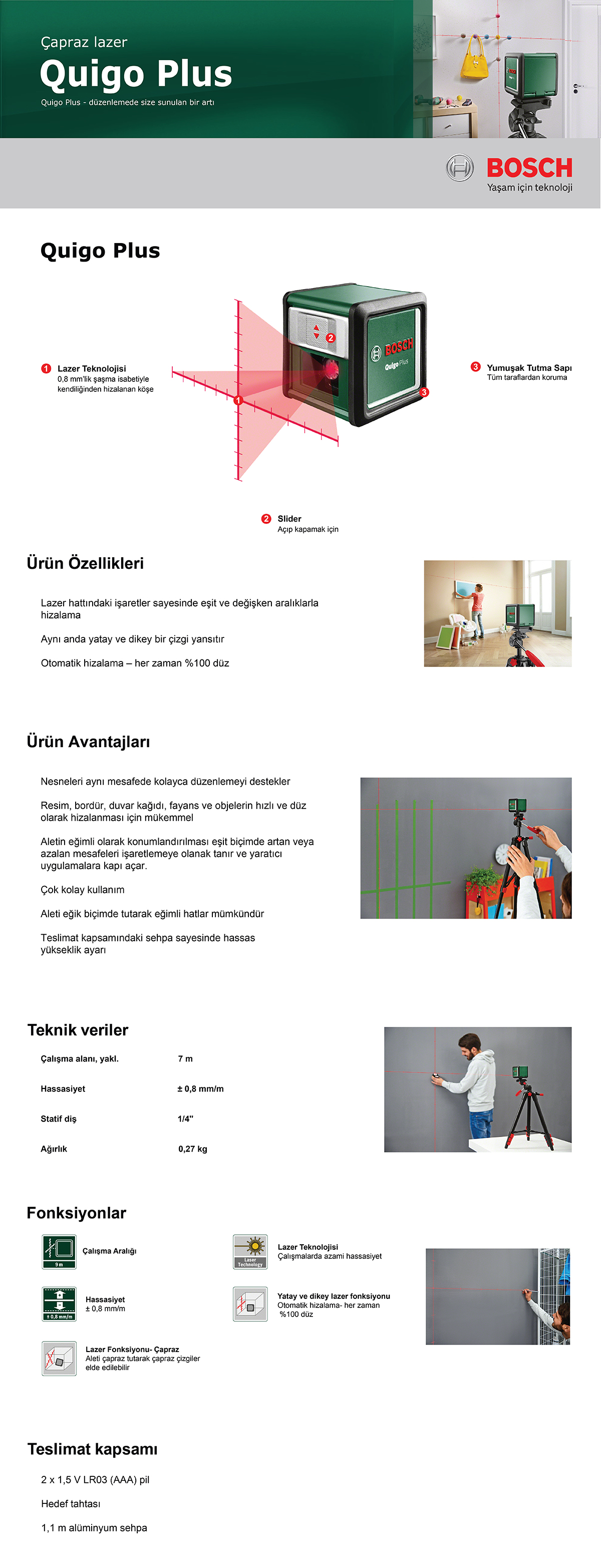 Bosch Quigo Plus Fiyatı, Taksit Seçenekleri ile Satın Al