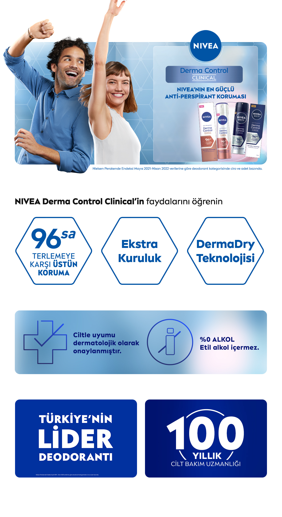 NIVEA Men Derma Control Clinical Erkek Sprey Deodorant Fiyatı