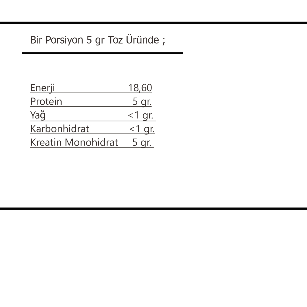 Powerlife Micronize Creatine Monohydrate 200 gr Aromasız Fiyatı