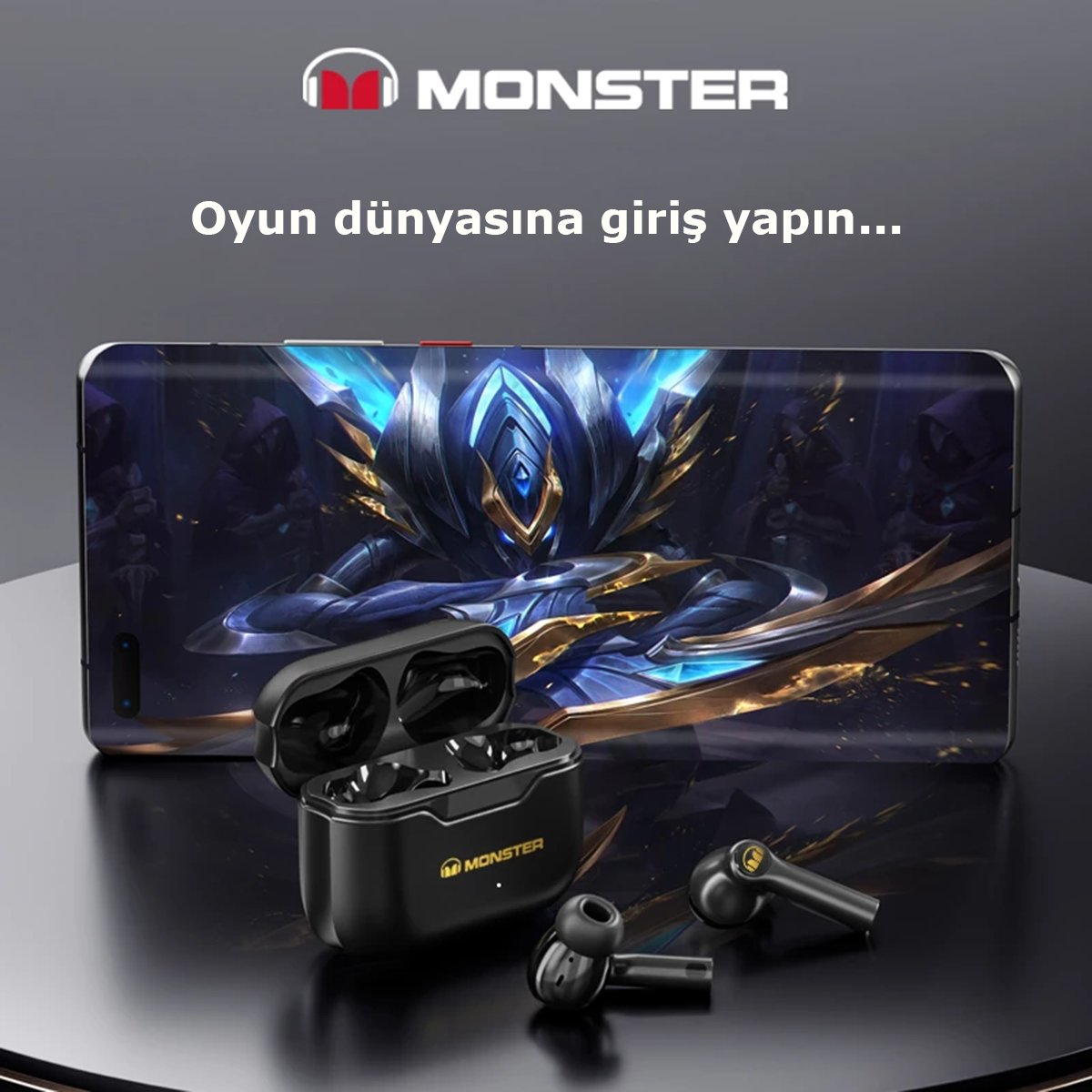 Monster Airmars XKT02 Kablosuz Kulaklık Siyah Fiyatı