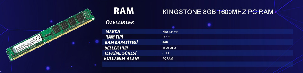 Xaser XSR204 I5 3470 8gb Ram 256GB SSD 4gb RX550 Ekran Kartı Fiyatı