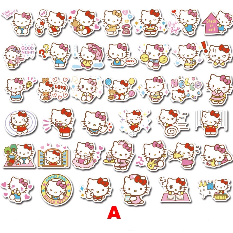 Betty Becky 40 Adet Hello Kitty Su Geçirmez Çıkartmalar Fiyatı