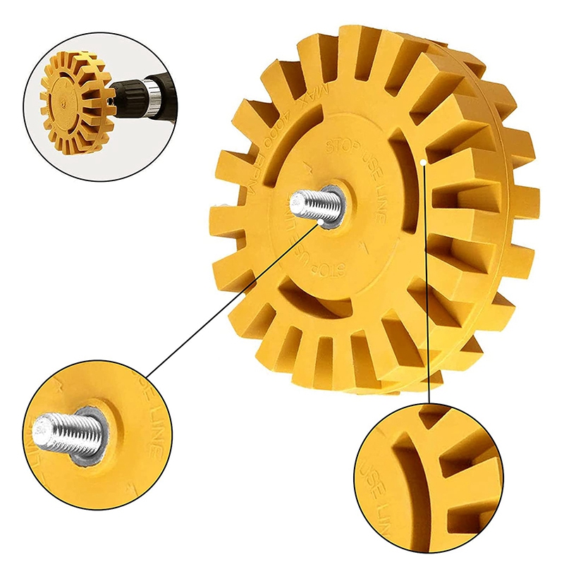 Pandoraplanet Bradoo-4 Adet Silgi Tekerlek Çıkartma Sökücü 2 Fiyatı