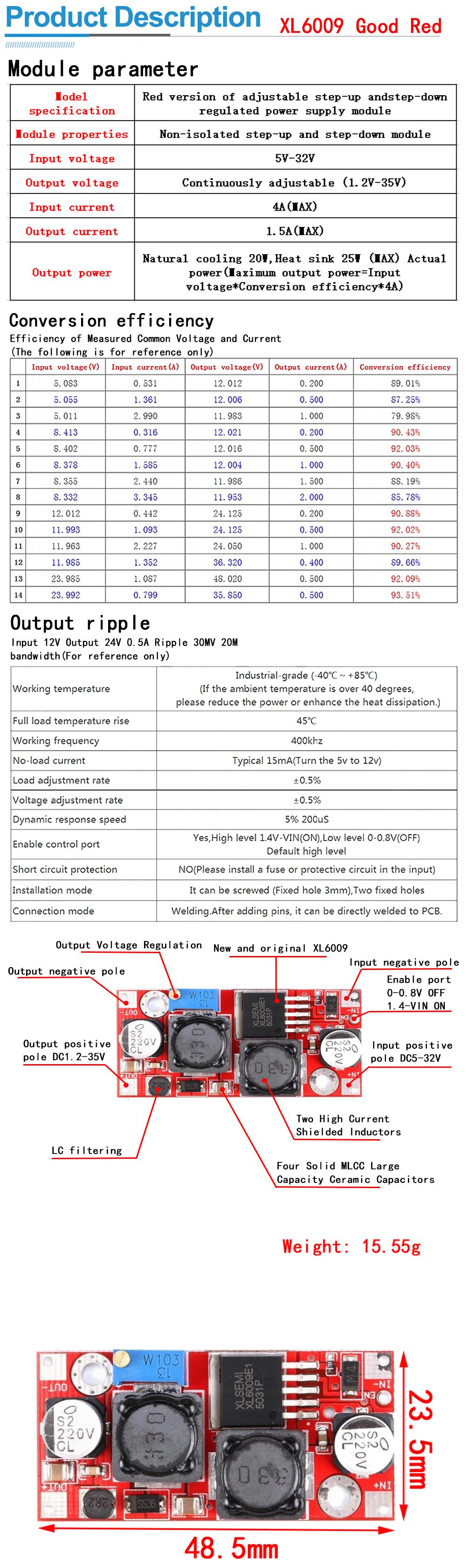 Sourcingasia XL6009/XL6019 4A Boost Dönüştürücü Artırma Fiyatı