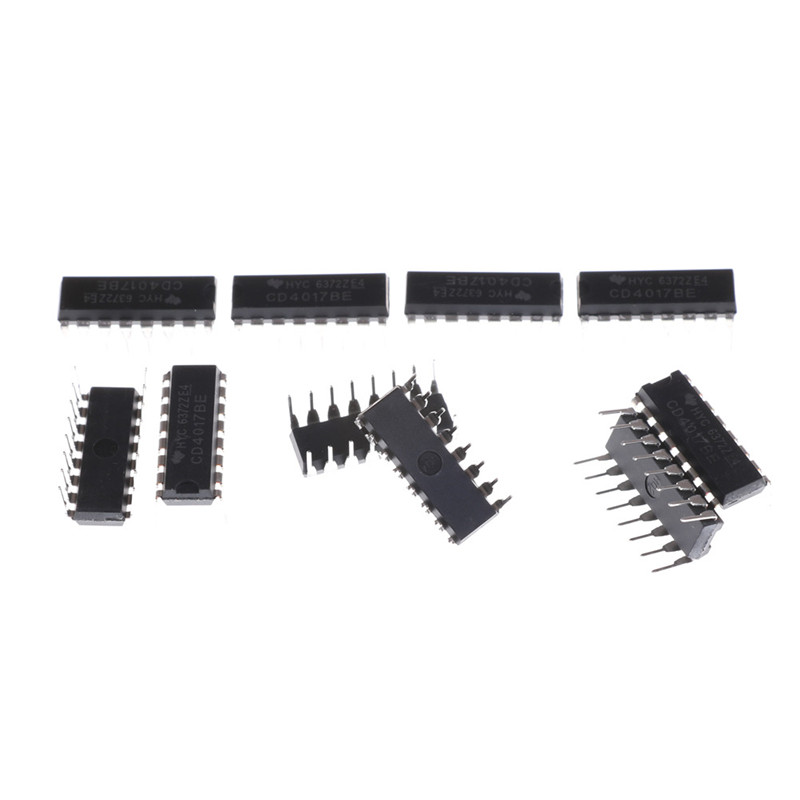 Sourcingasia 10 Adet CD4017BE 4017 CD4017 On Yıl Sayaç Fiyatı
