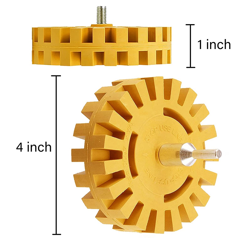 Pandoraplanet Bradoo-4 Adet Silgi Tekerlek Çıkartma Sökücü 2 Fiyatı