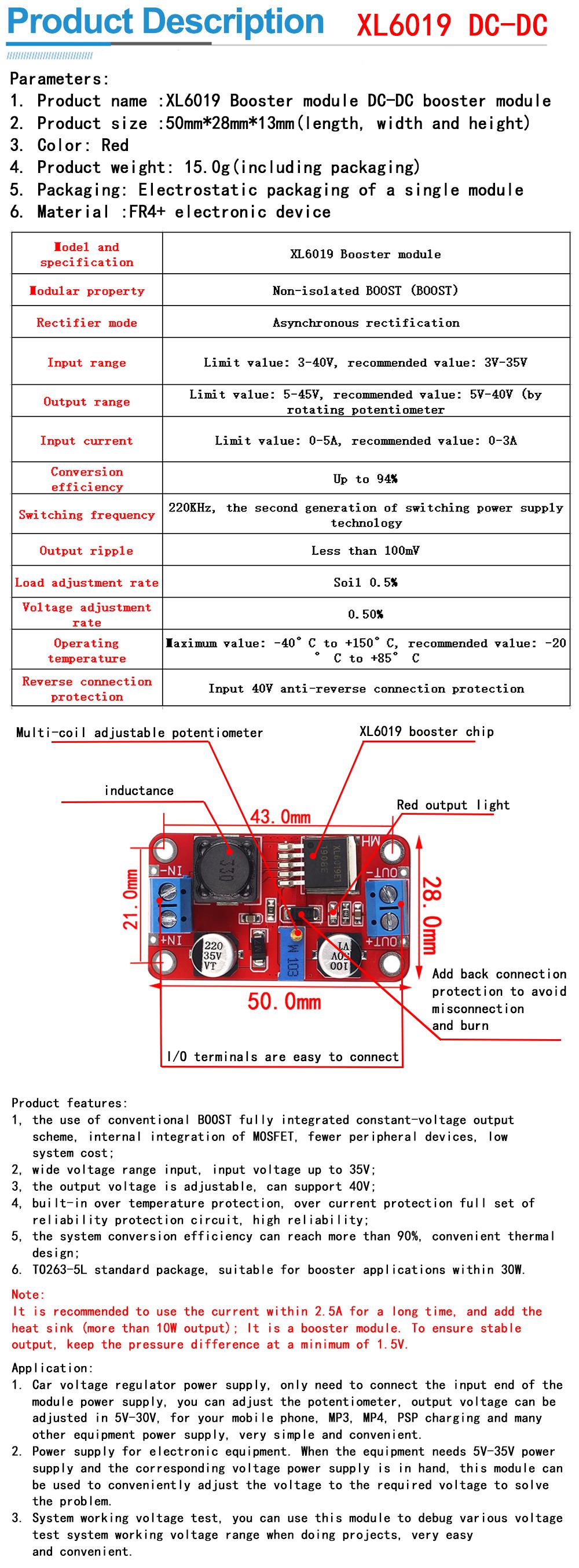 Sourcingasia XL6009/XL6019 4A Boost Dönüştürücü Artırma Fiyatı