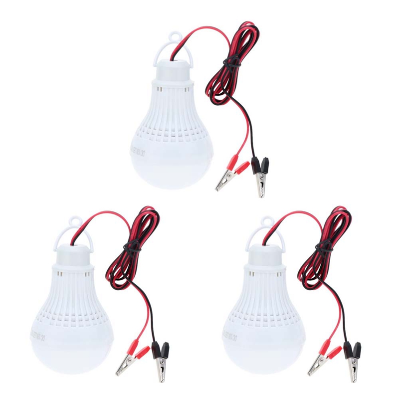 Pandoraplanet 3x Dc 12V 7W LED Ampul Genel Ampul Tipi Ev Fiyat