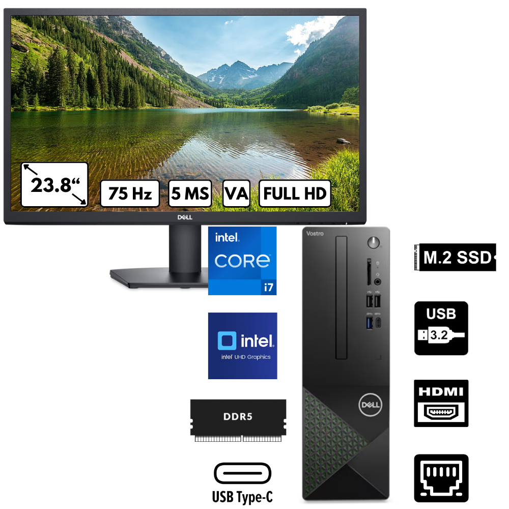 Dell Vostro 3030 I7-12700 16 GB 4 Tbssd UHD Graphics Windows Fiyatı