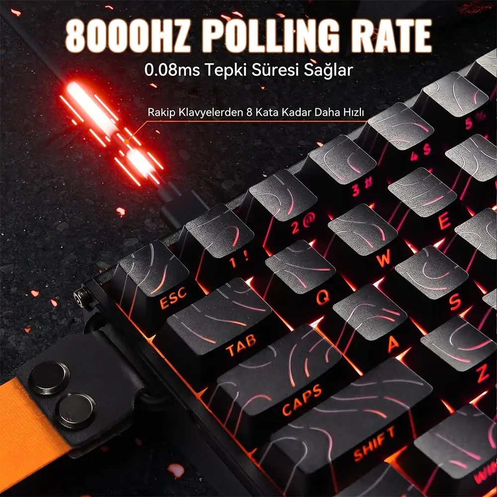 Meyer Gaming Attack Shark X68MAX He 8k Rapid Trigger Fiyatı