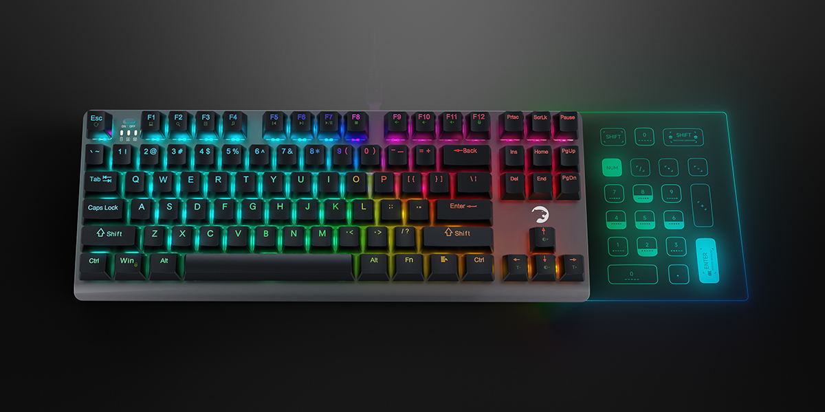 GamePower Eva 7 60M Mekanik Kablolu, 2.4Ghz, Bluetooth 3 Mod Fiyatı