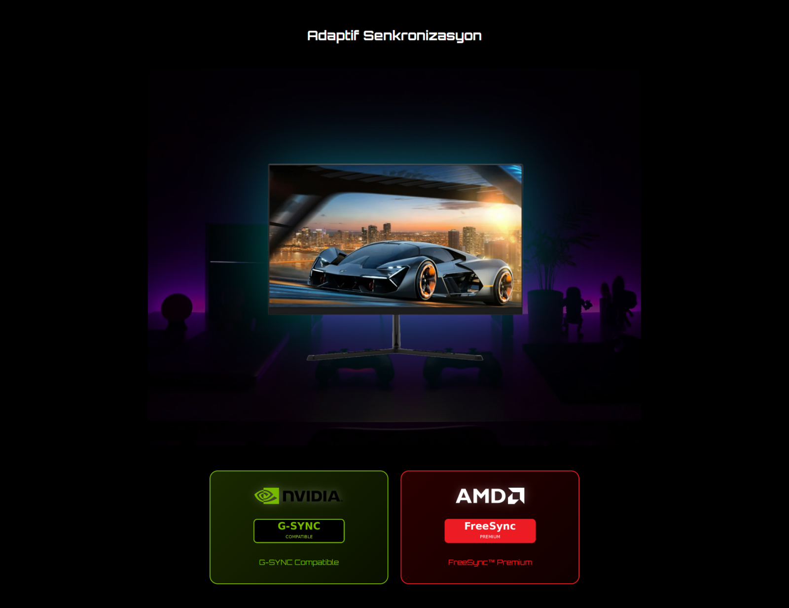Xawa 24.5 PULSE-R245 200Hz 0.5ms Dp+Hdmı Gsync/freesync Fhd Fiyatı