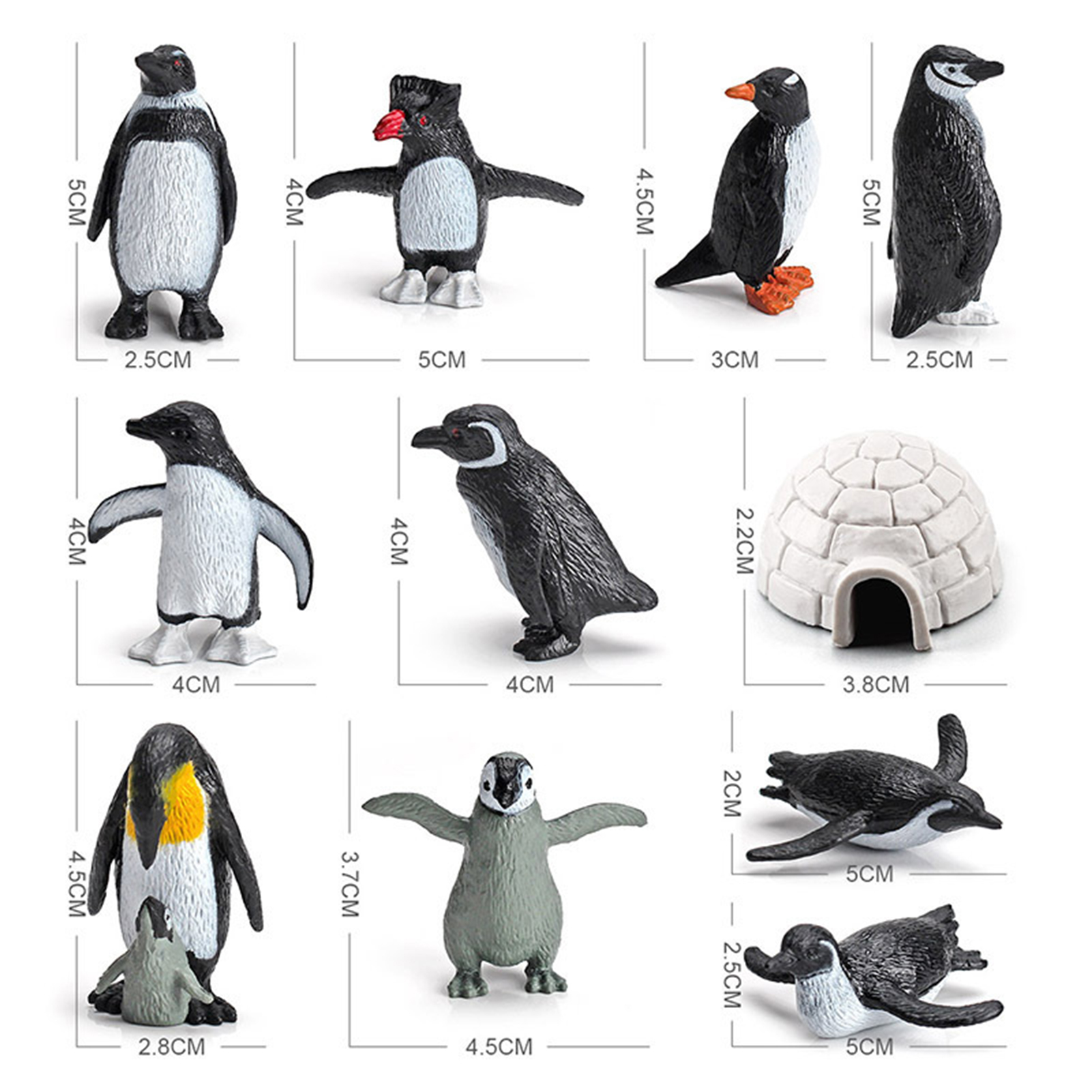 Pasty Penguen Aksiyon Figürü Paslanmaz Çeşitli Minyatür Fiyatı