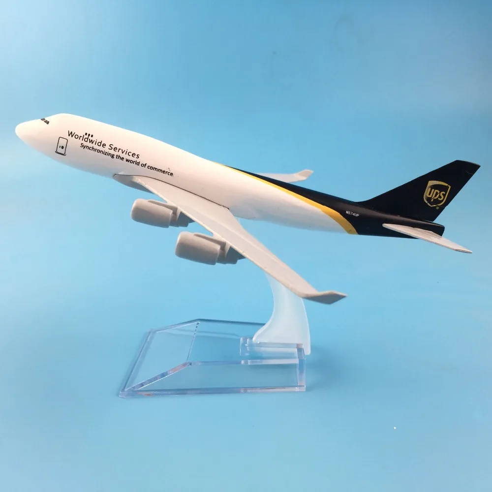 Wansong3 16 cm Uçak Modeli Dhl Boeing B7 Ups Boeing B747 Fiyatı
