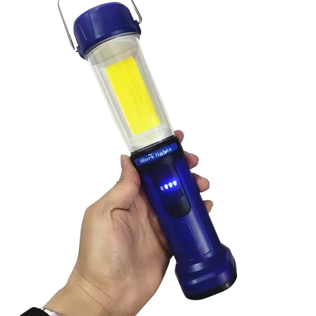 Powermaster HK-802 Şarjlı 30 Beyaz + 20 Mavi-Kırmızı Smd LED Fiyatı