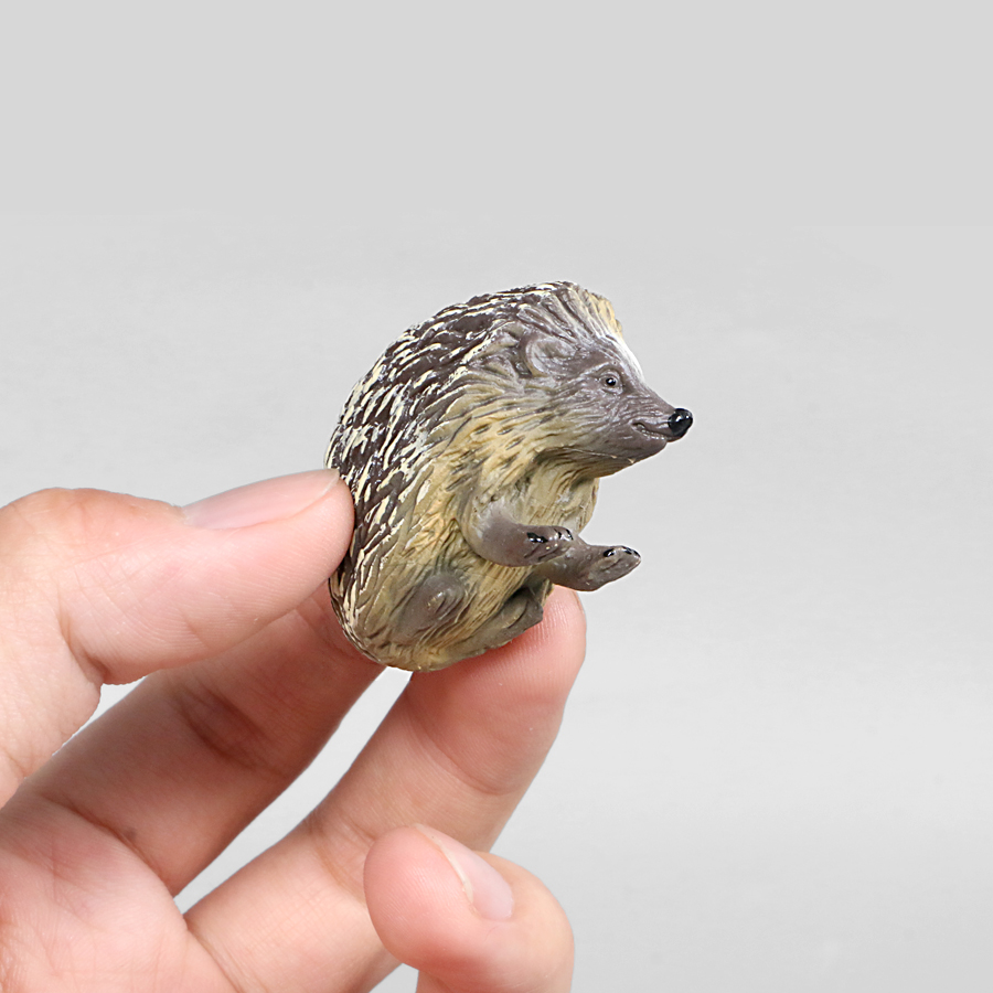 Silver Umbrella Gerçekçi Kirpi Modelleri Hayvan Aksiyon Fiyatı