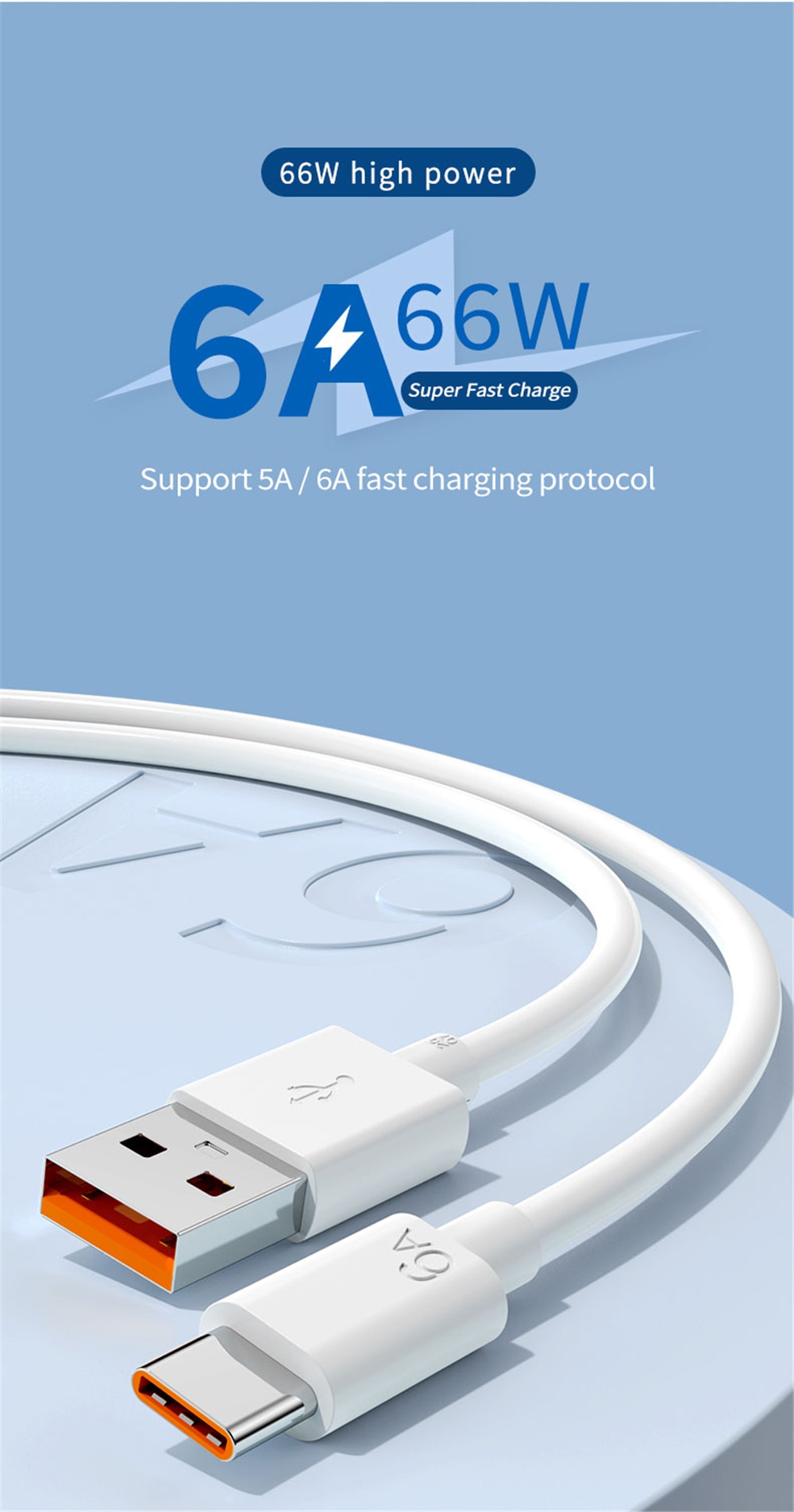 Bettyabecky Lovebay 66W 6A C Tipi Kablo Hızlı Şarj Kablosu Fiyatı