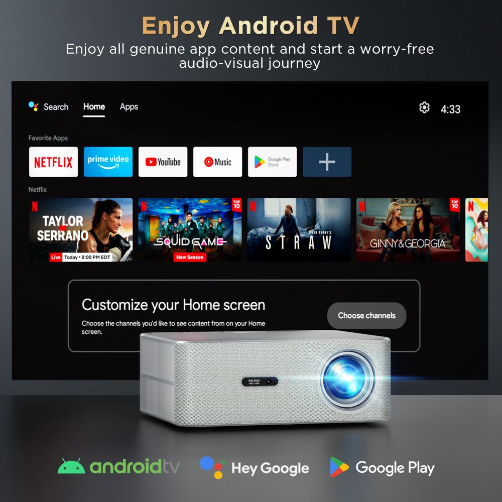 Funflix P7 Android 4K Destekli LED Full Hd Projeksiyon Fiyatı