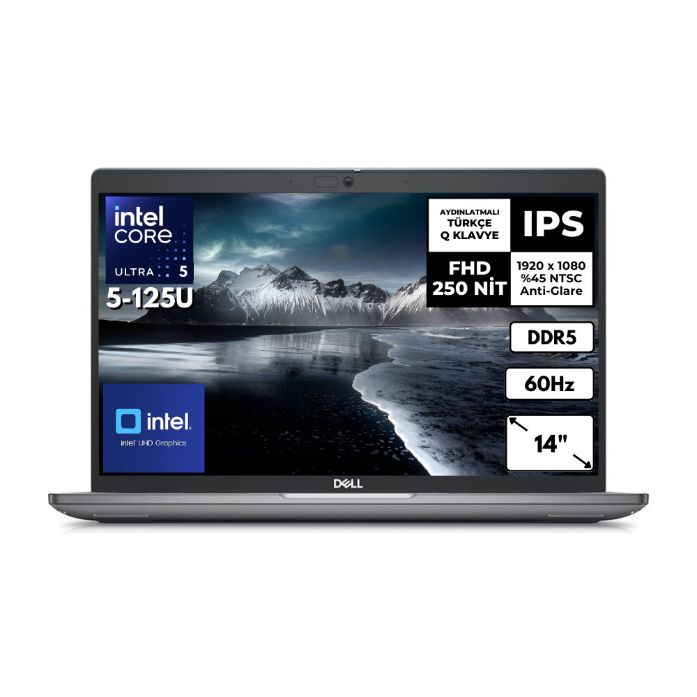 Dell Latitude 5450 Ultra 5-125U 32 GB 1 Tbssd 14 Fhd IPS Fiyatı